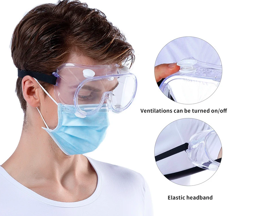Medical Indirect Ventilated Goggles