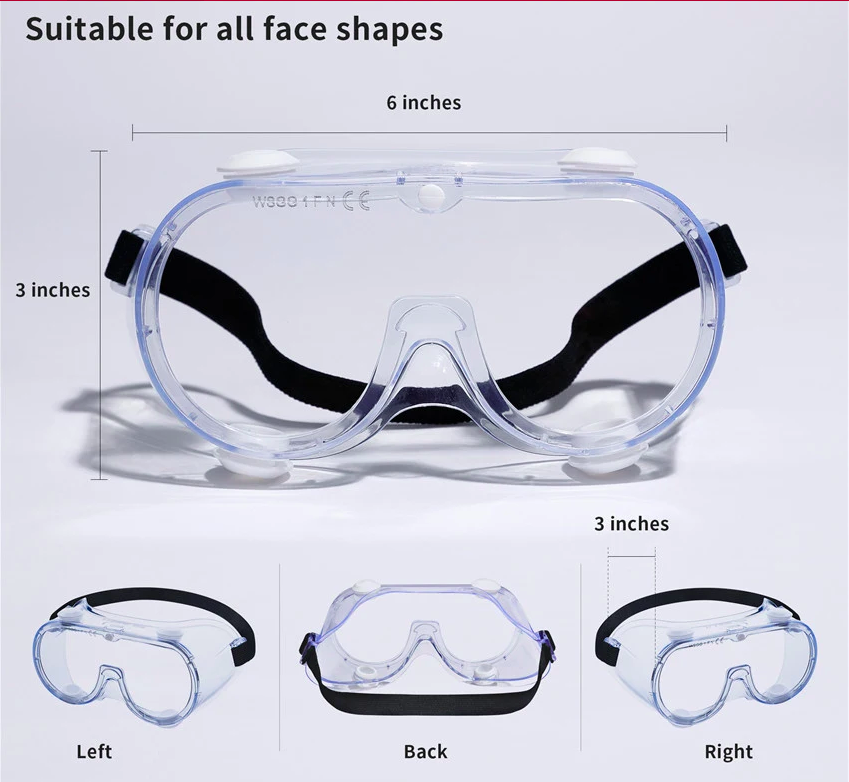 Medical Indirect Ventilated Goggles